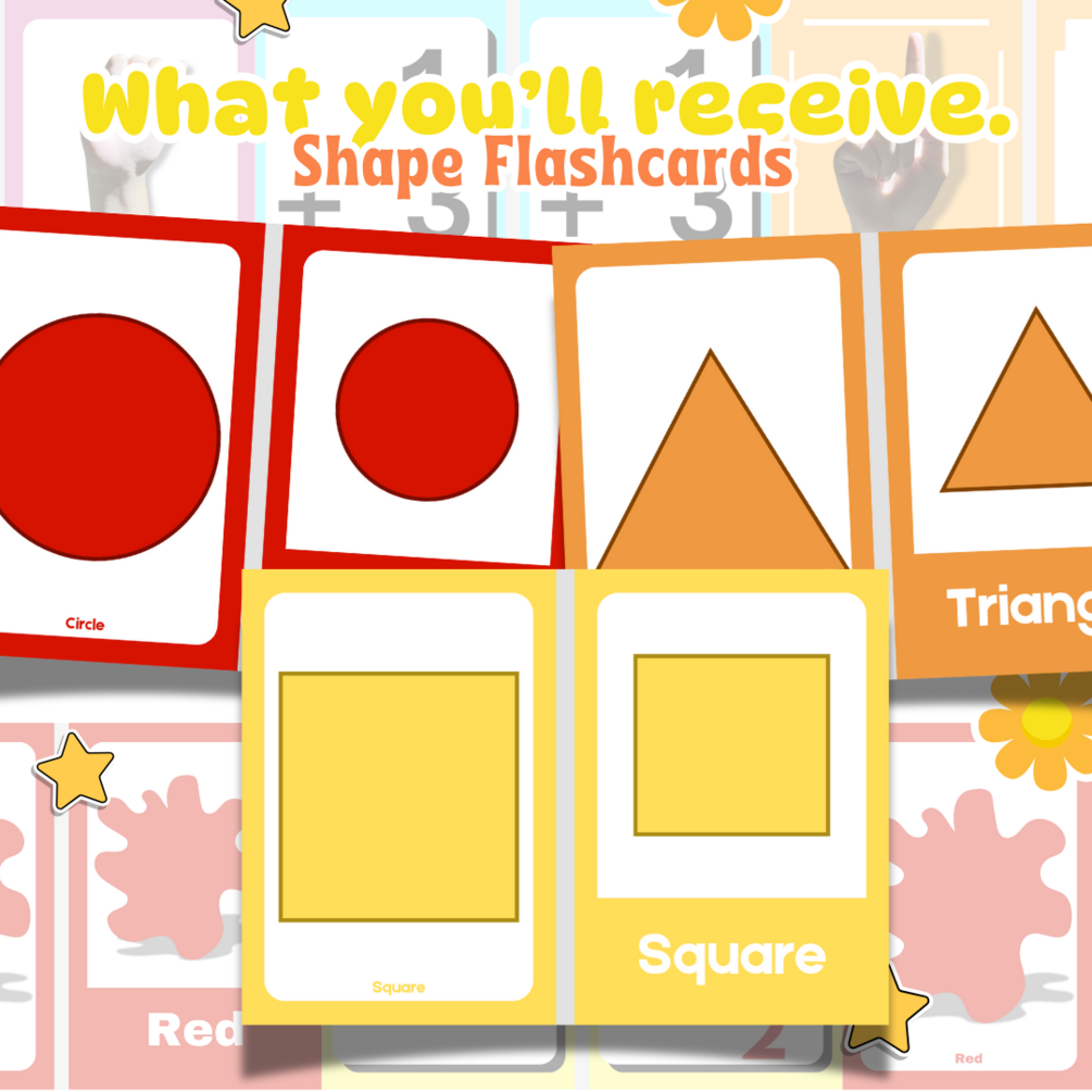 Ultimate Kids Flashcard Bundle | Alphabet, Numbers, ASL, Math, Colors ...