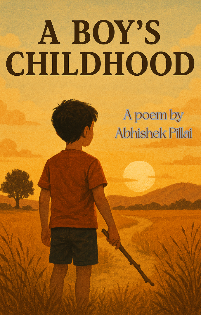 A Boys Childhood - Short Ebook Poem