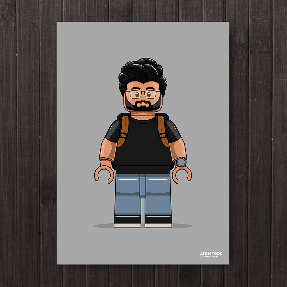 Heroes of Palestine: Hossam Wail (A3 Poster)