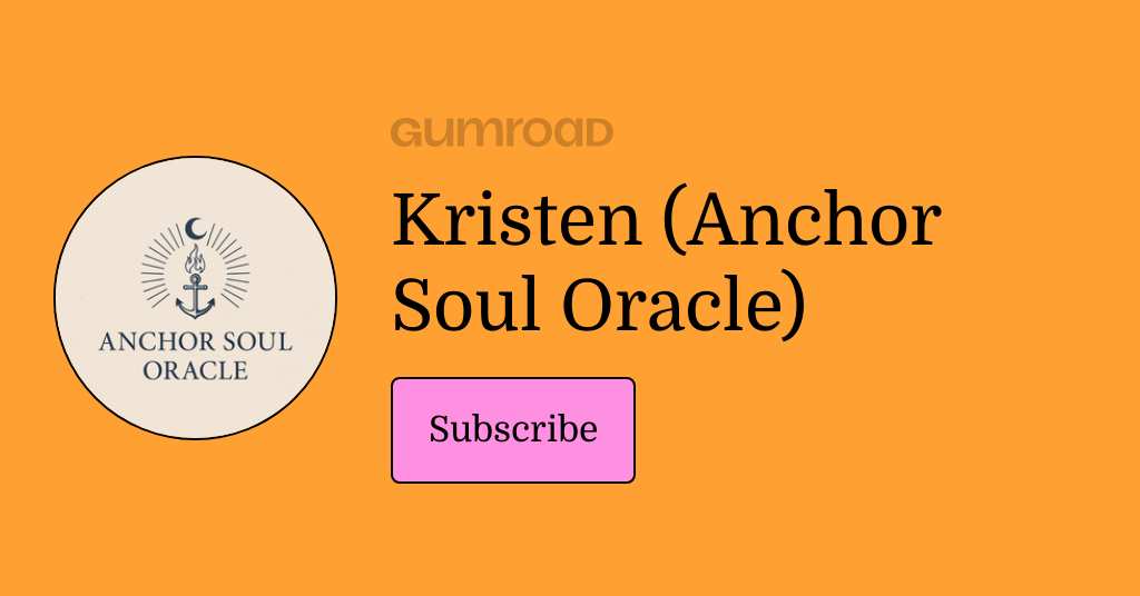 Kristen (Anchor Soul Oracle)