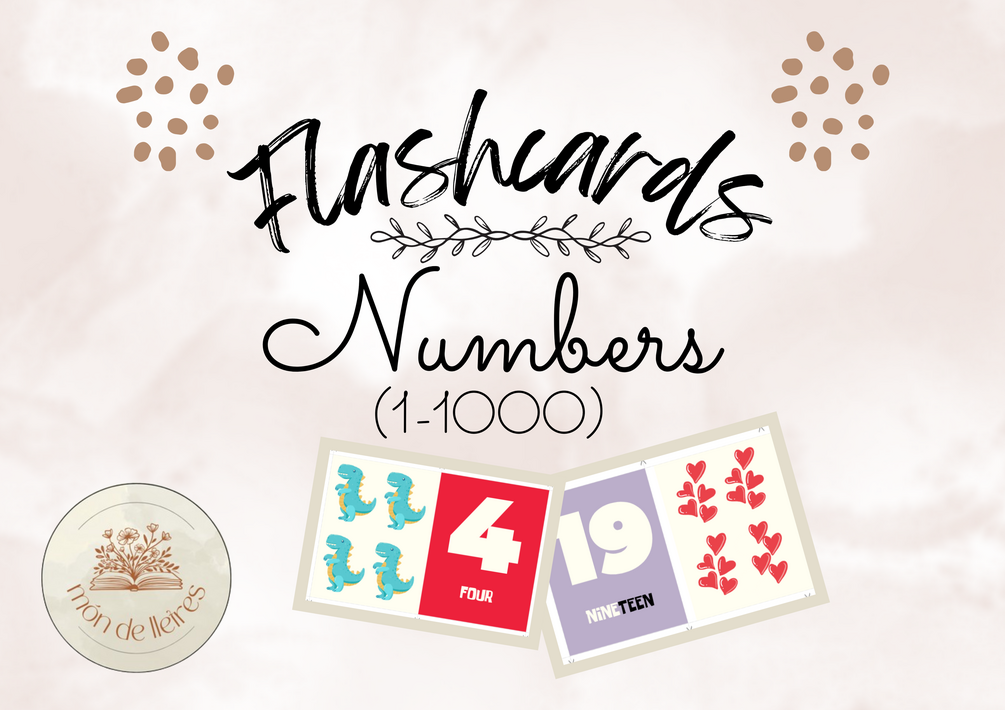 FLASHCARDS: Numbers (1-1000)
