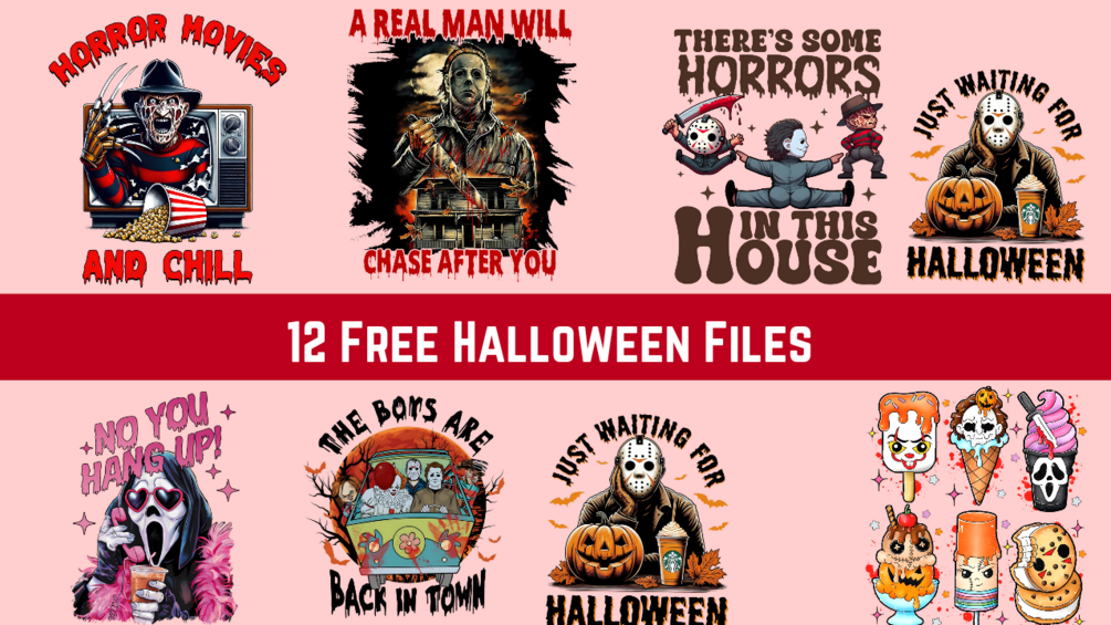 12 Free Halloween Clipart for DIY Craft Making