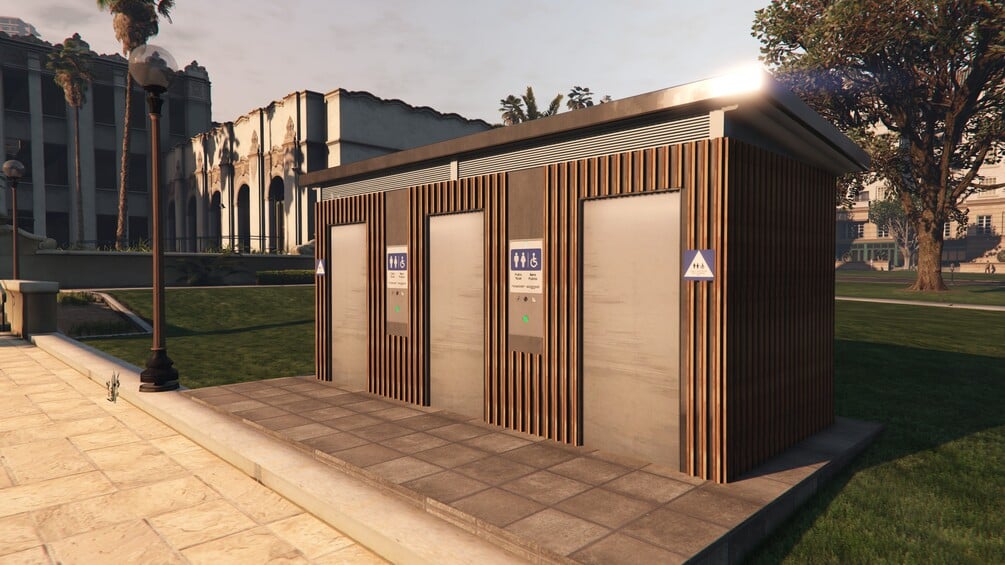 Restrooms | GTA5 MLO by Shmann
