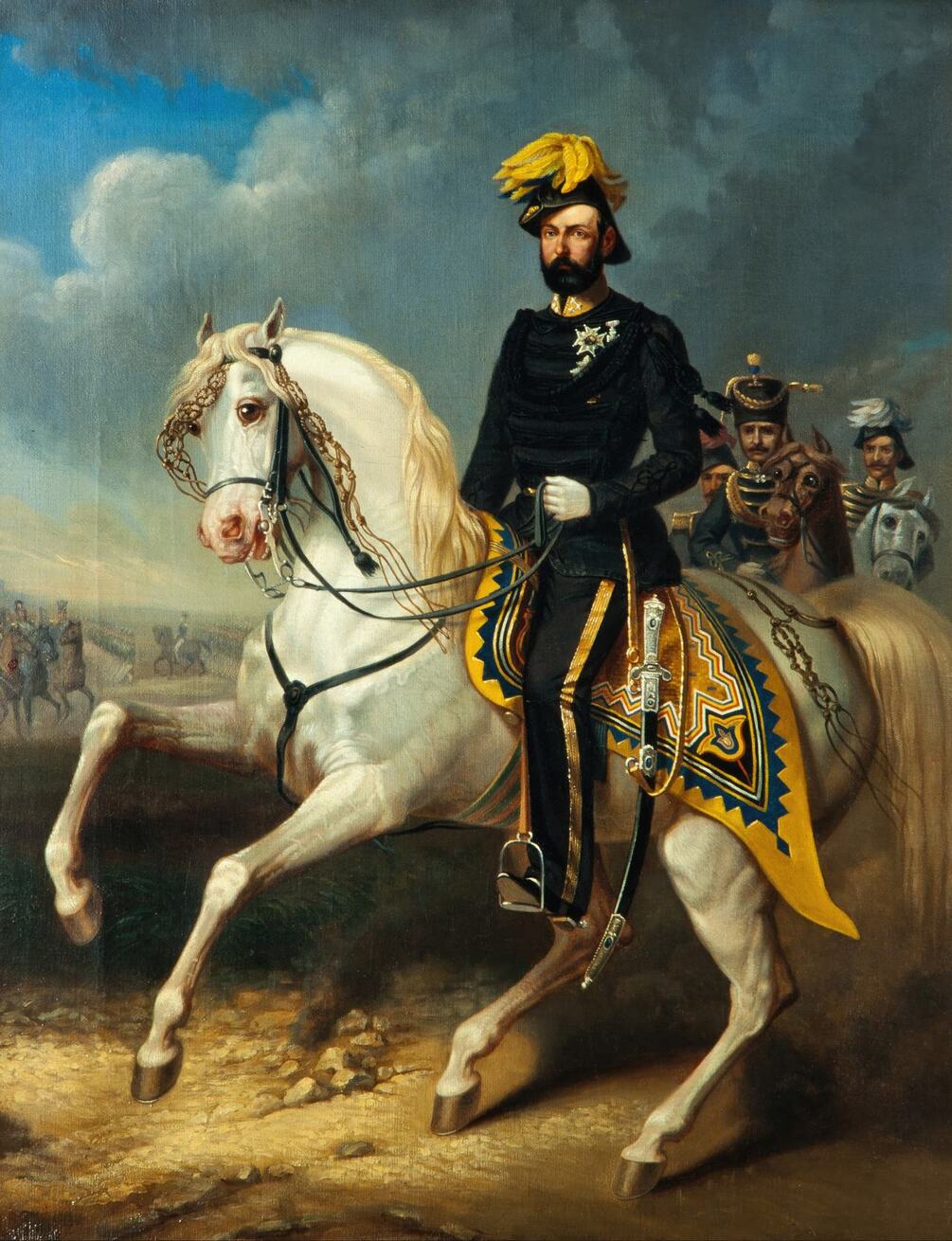 Karl XV, King of Sweden and Norway by Carl Fredrik Kiorboe