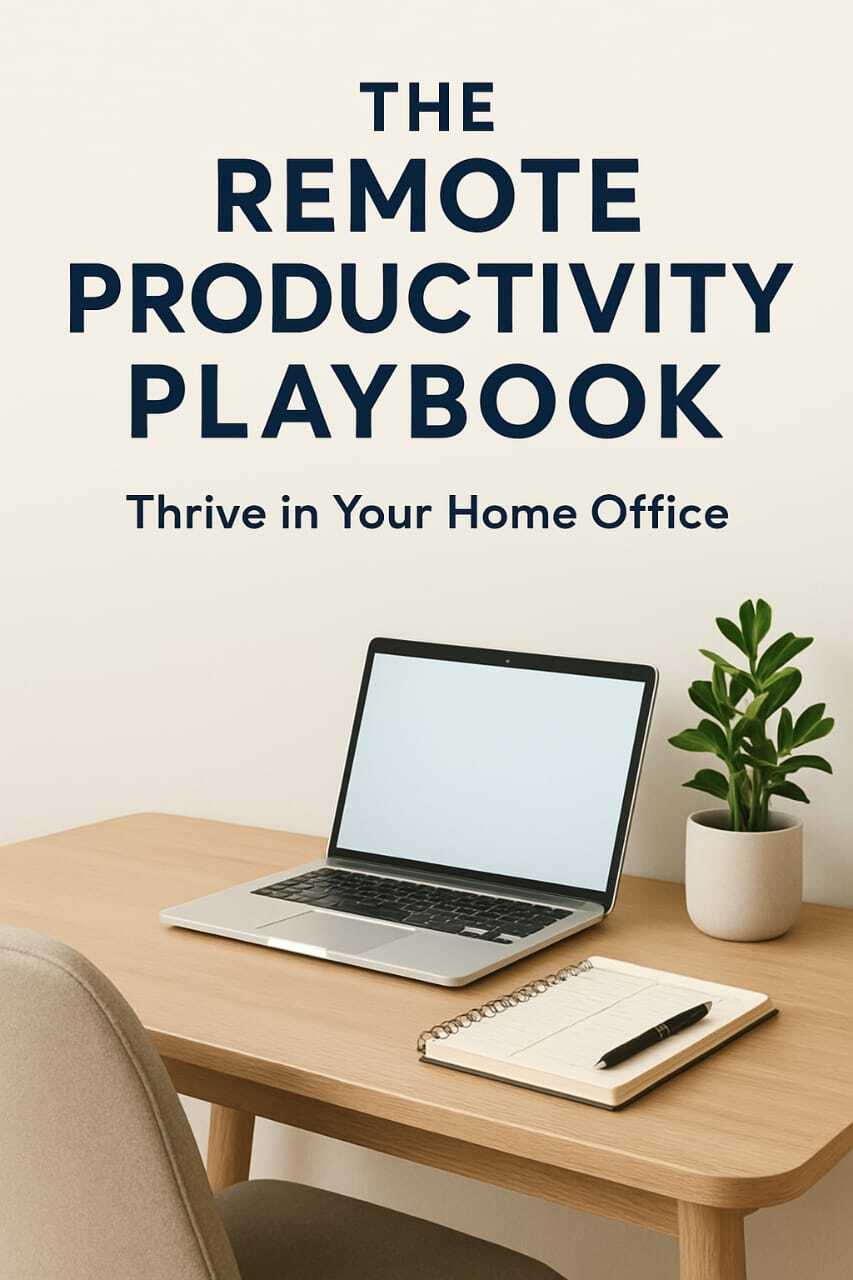 The Remote Productivity Playbook: Thrive in Your Home Office