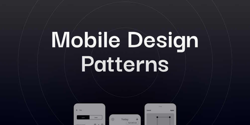 Free Mobile Design Patterns - Figma File Free Mobile Design Patterns - Figma File
