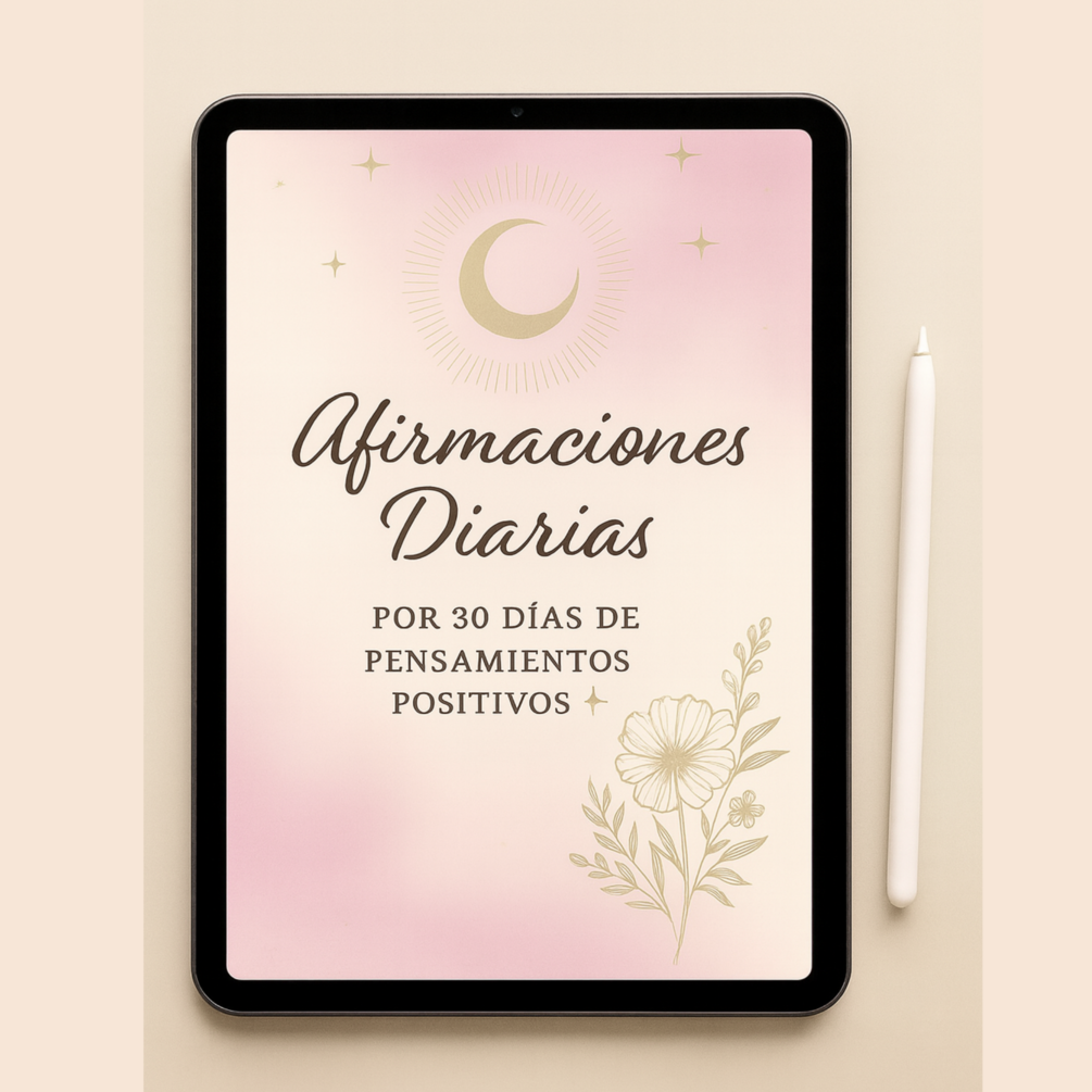Printable 30 Day Gratitude Journal in Spanish with Daily Affirmations ...