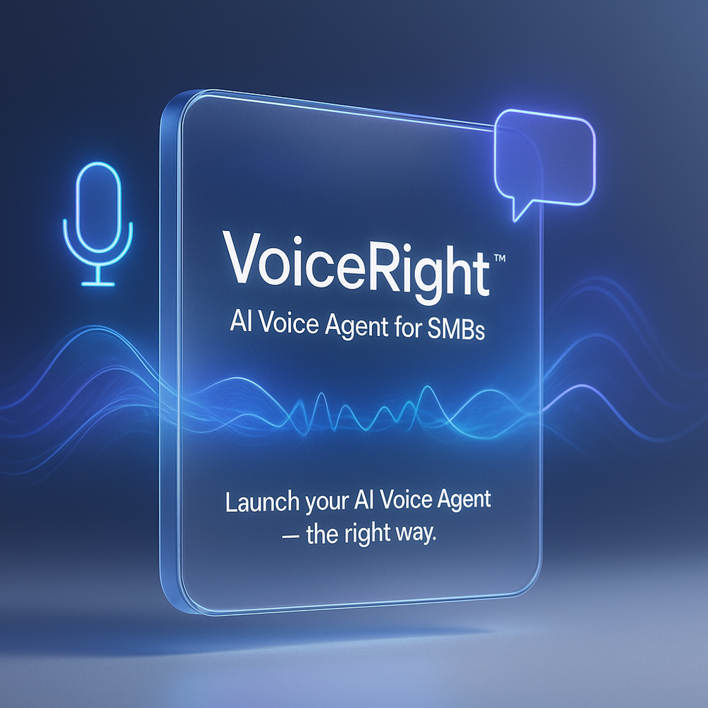 VoiceRight™ - Ai Voice Agent for SMBs