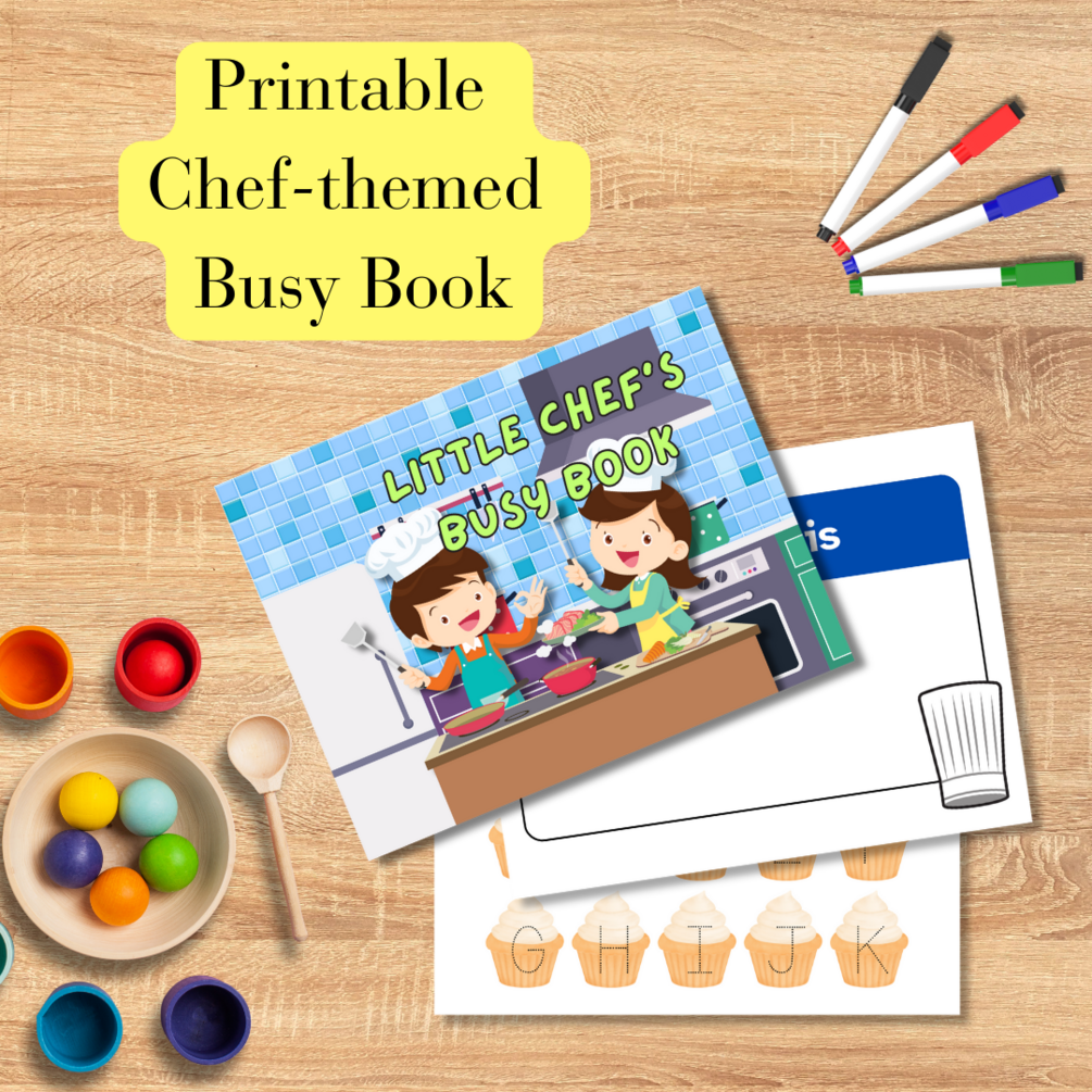 Little Chef's Printable Busy Book