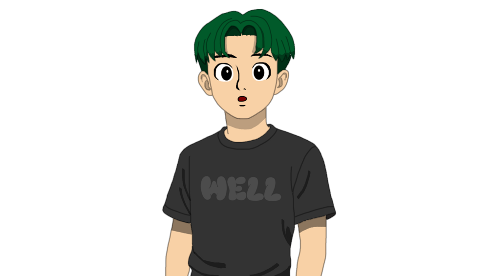 2D Animation – Rin Talking Loop | MOV & Full Pack (CSP, GIF, PNG)