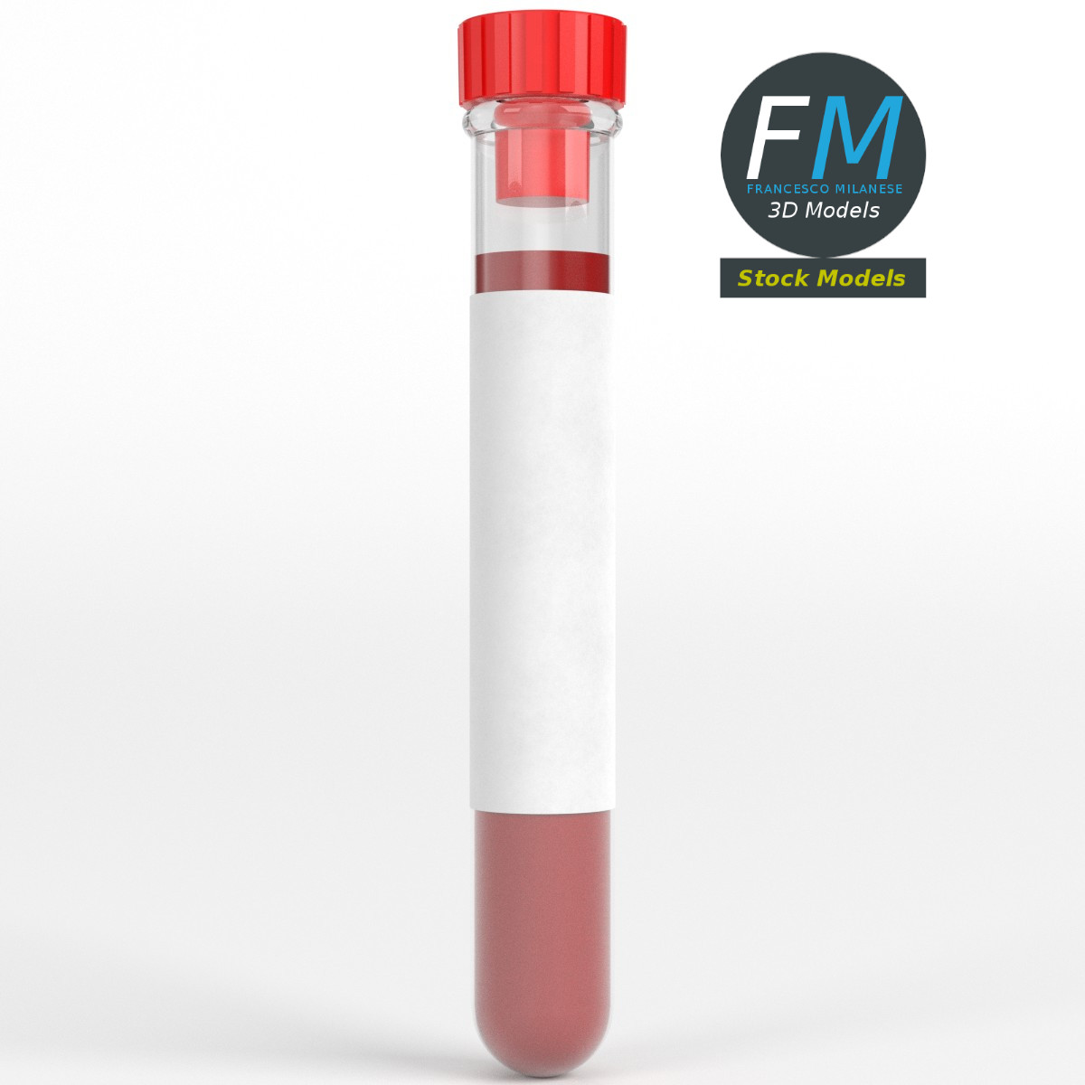 3D MODEL - Test tube