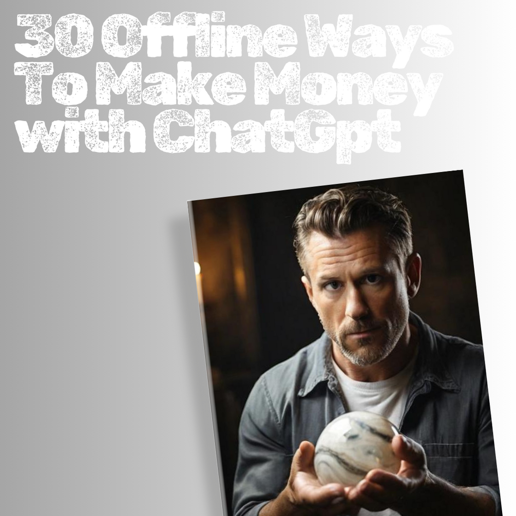 30 Offline Ways to Make Money with ChatGpt