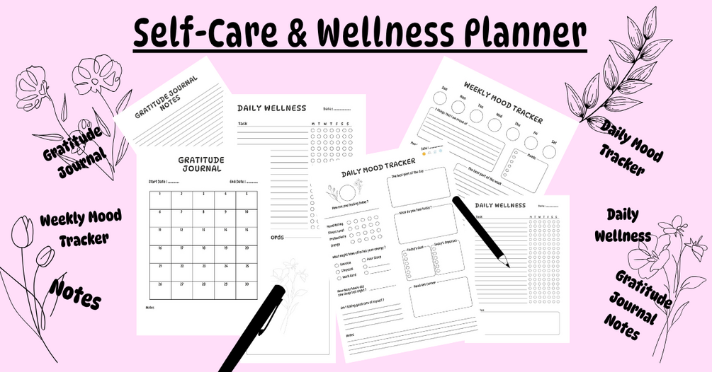 Self-Care & Wellness Planner
