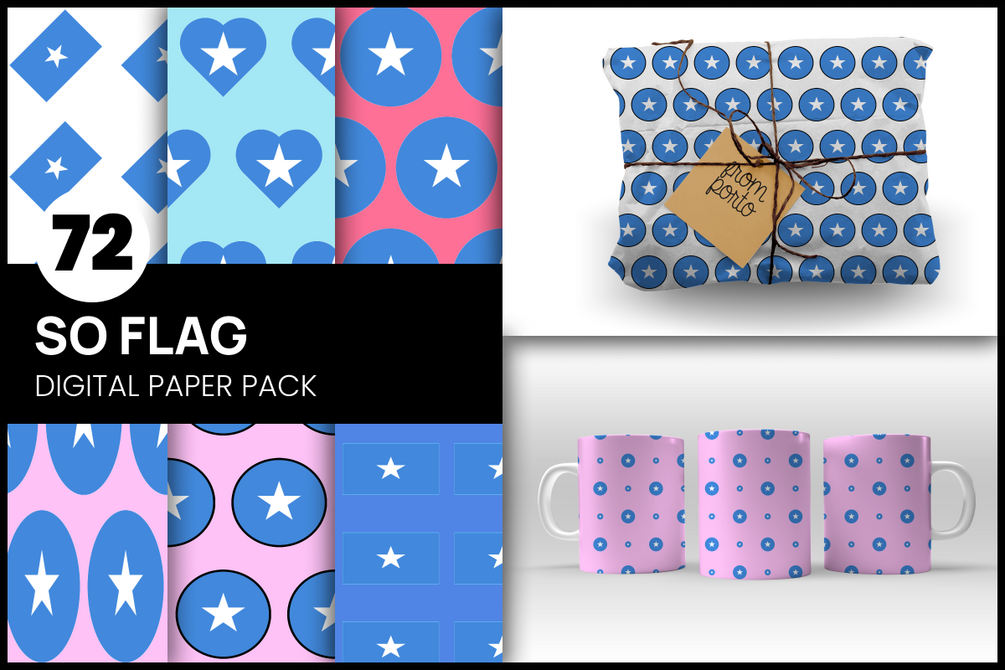 SO Flag Seamless Patterns