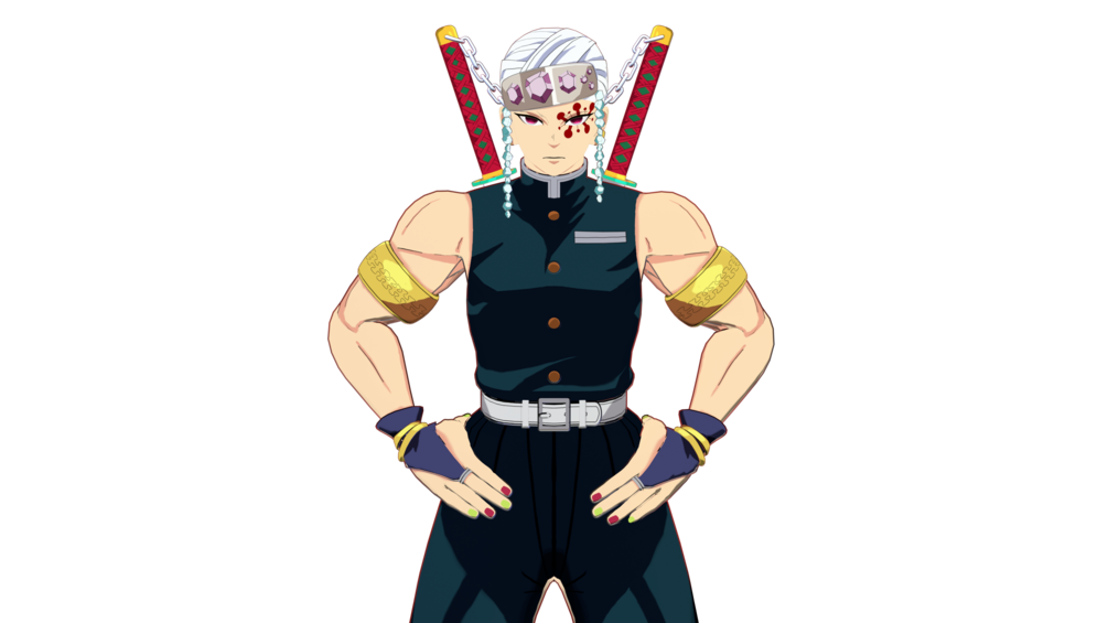 Tengen Uzui (VRChat and Vtuber avatar)