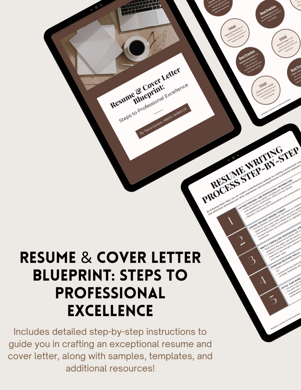 Resume & Cover Letter Blueprint: Steps to Professional Excellence | By ...