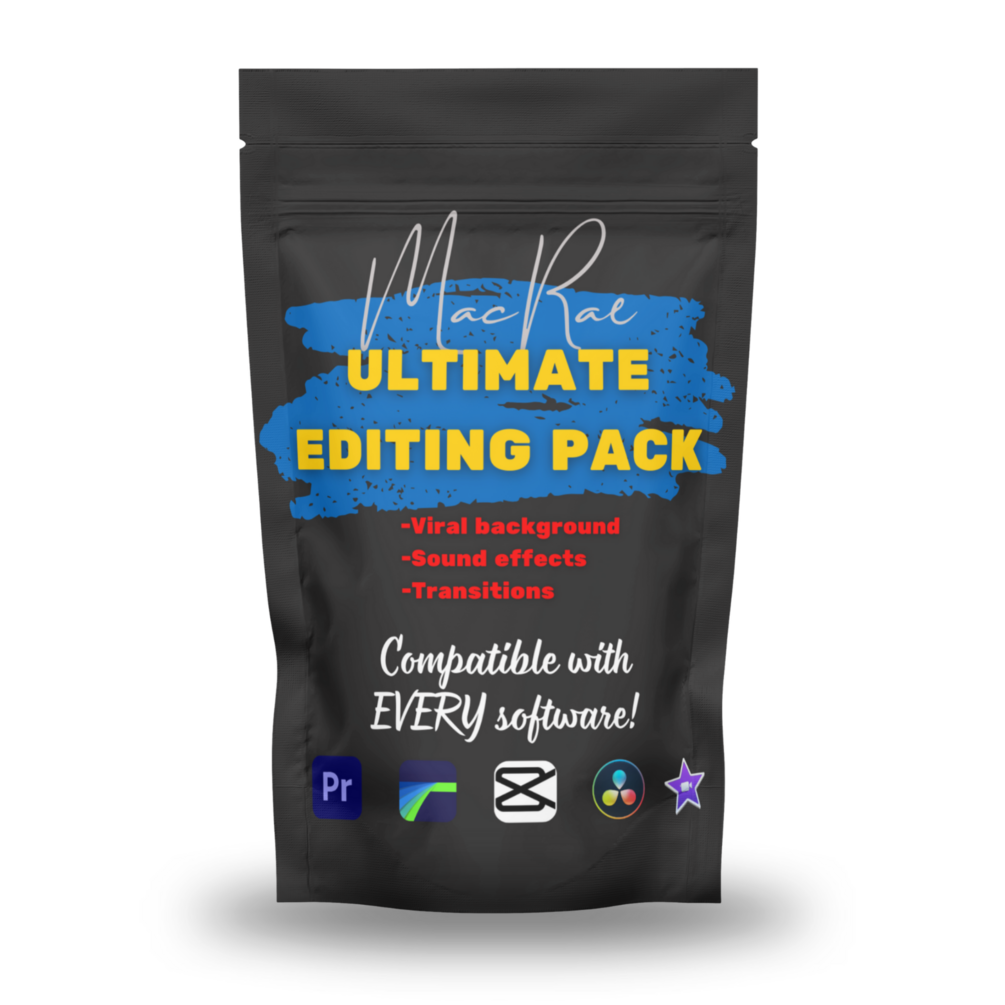 The MacRae Ultimate Editing pack