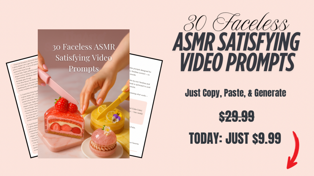 30 Faceless ASMR Satisfying Video Prompts