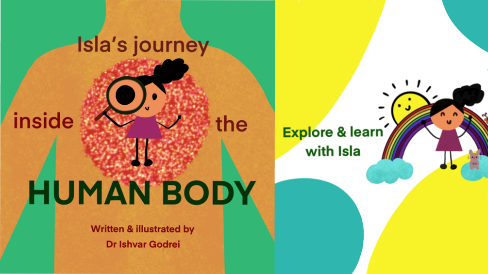 Children's book - Isla's journey inside the human body