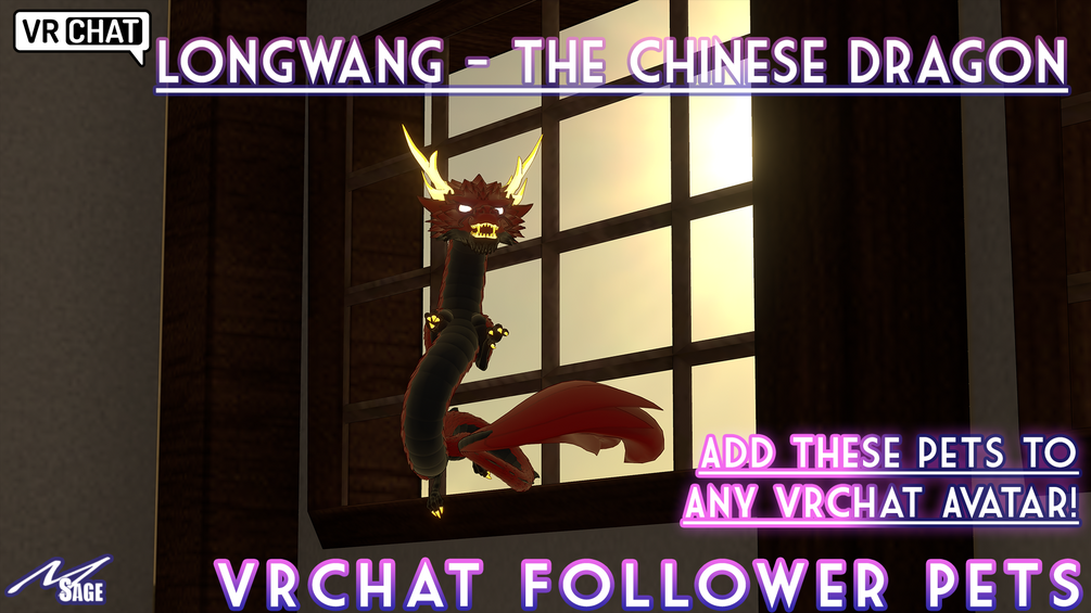 Longwang - The Chinese Dragon - Follower Pets v4.0+ [SKIN 1] [QUEST ...