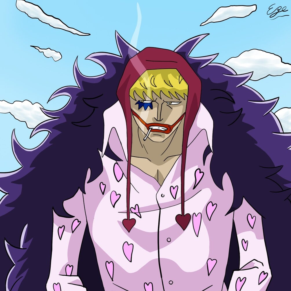 Corazón de onepiece fan art