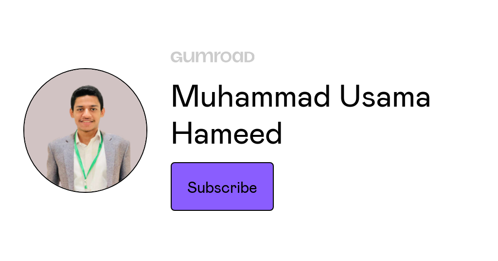 Muhammad Usama Hameed