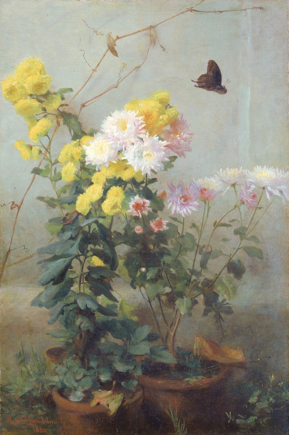 Autumn Sunshine by George Cochran Lambdin