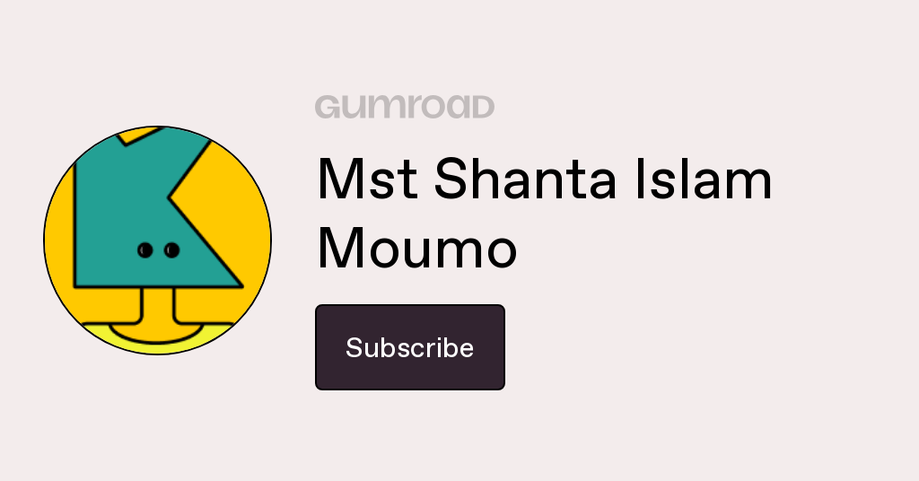Mst Shanta Islam Moumo