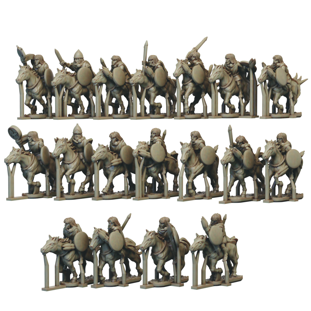 10mm Imperial Romans: Numidian Cavalry