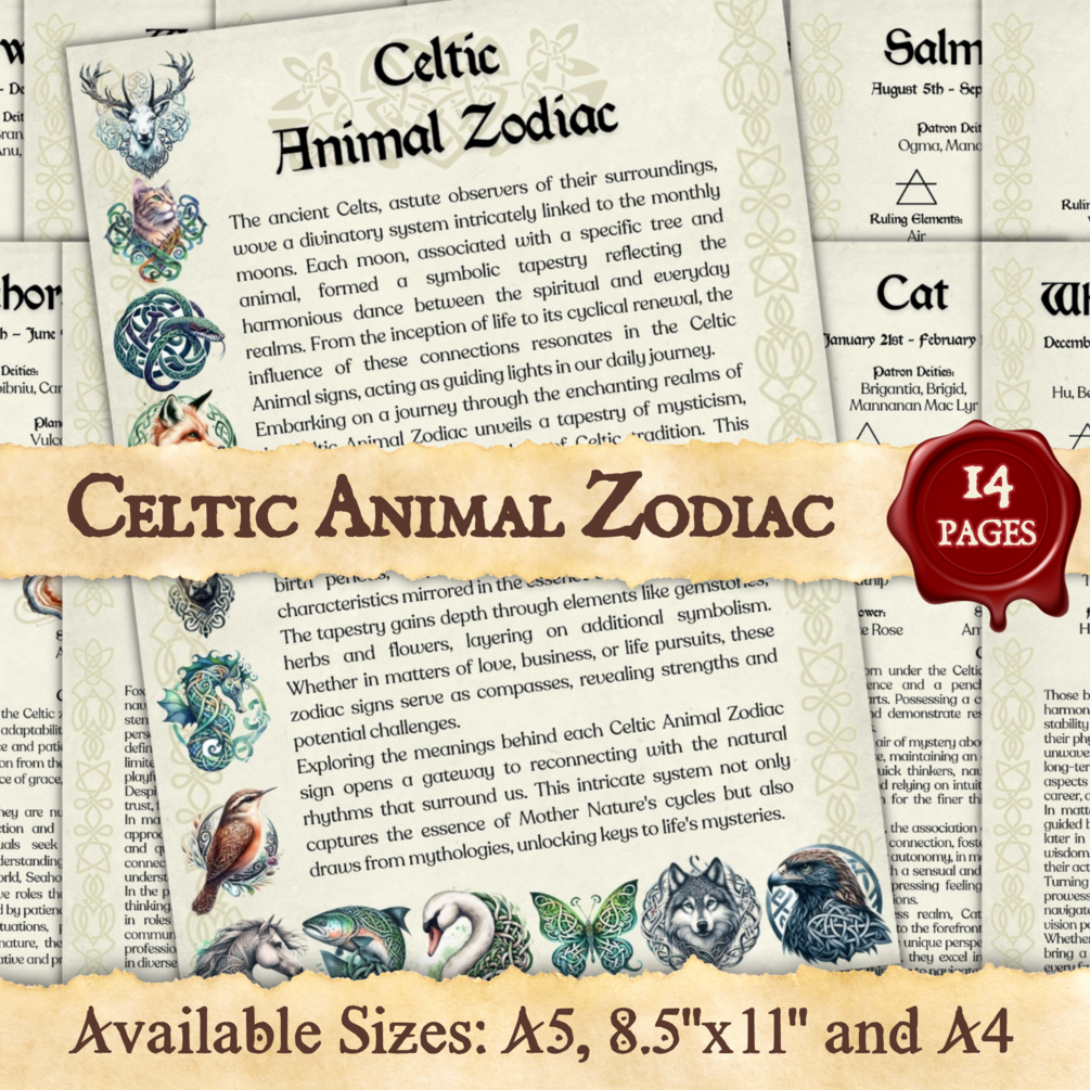 Celtic Animal Zodiac Signs
