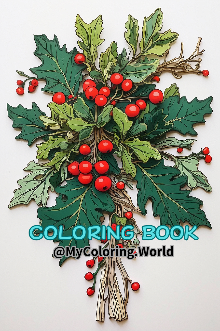 Christmas Mixed theme 005 Coloring book