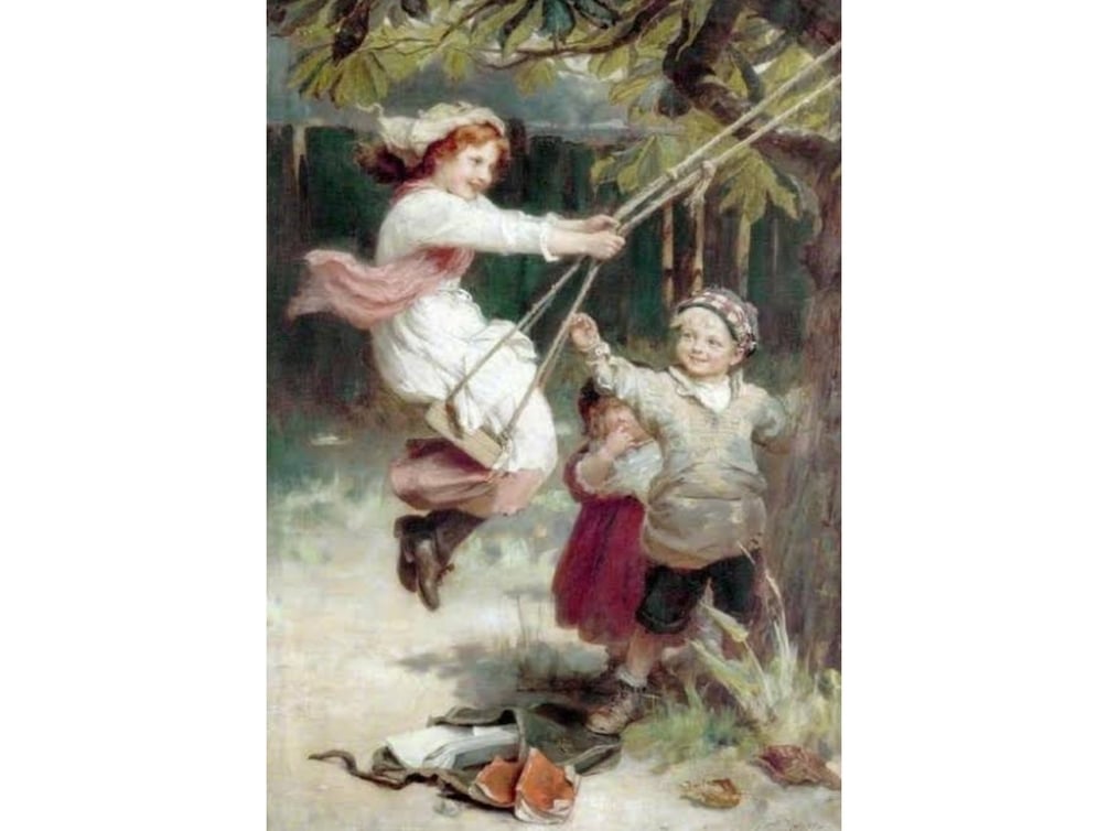 The Magical Treehouse Swing