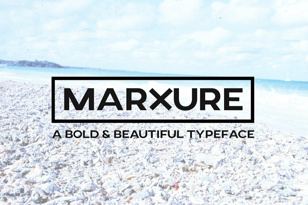 MARXURE Headline Typeface