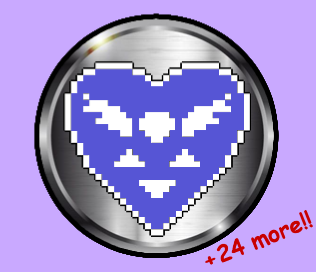 Undertale Novabeast Collar Tags 25 Pack