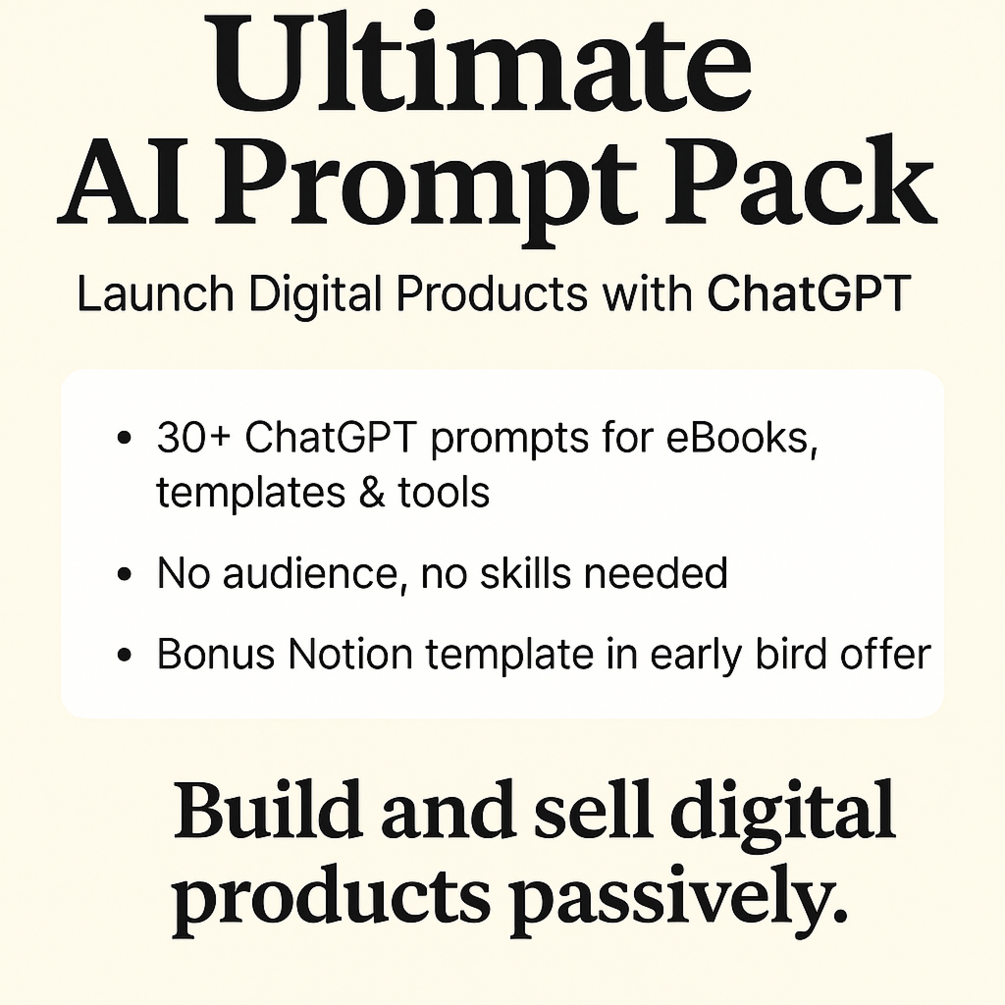 Ultimate AI Prompt Pack