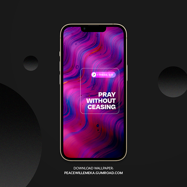 Pray iPhone Wallpaper