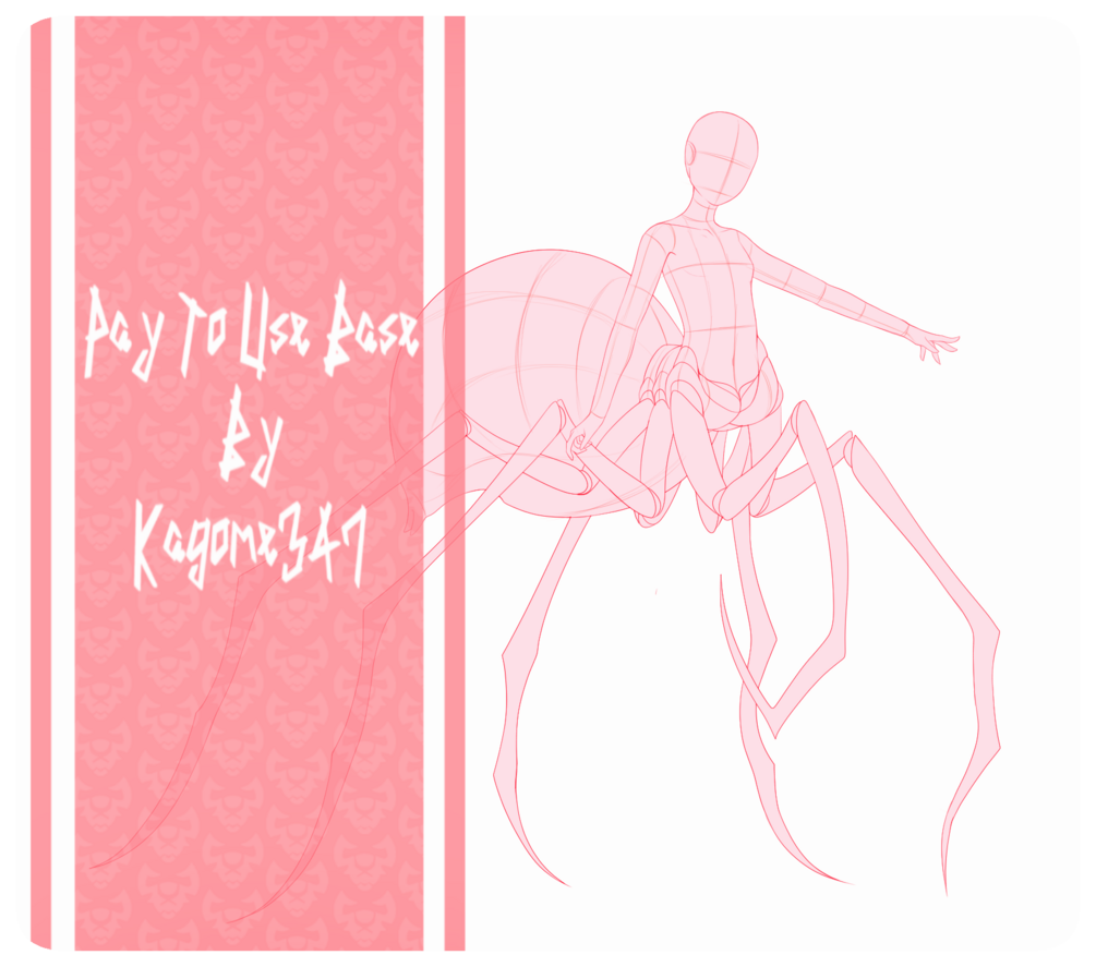 15 PTU Base : Spider Files: PNG,PSD,CLIP