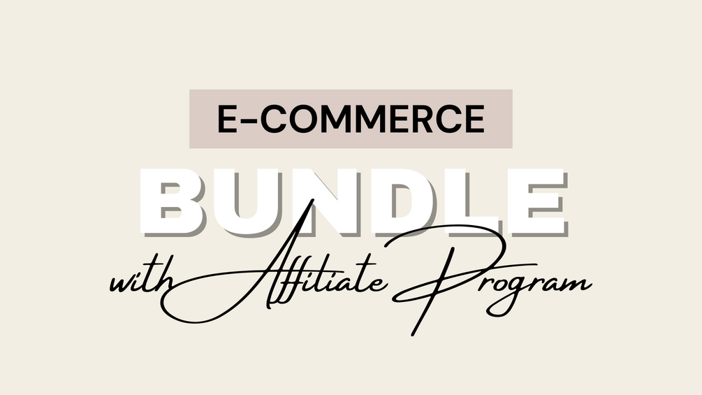 E-Commerce Bundle (You Can Resell it as yours!)