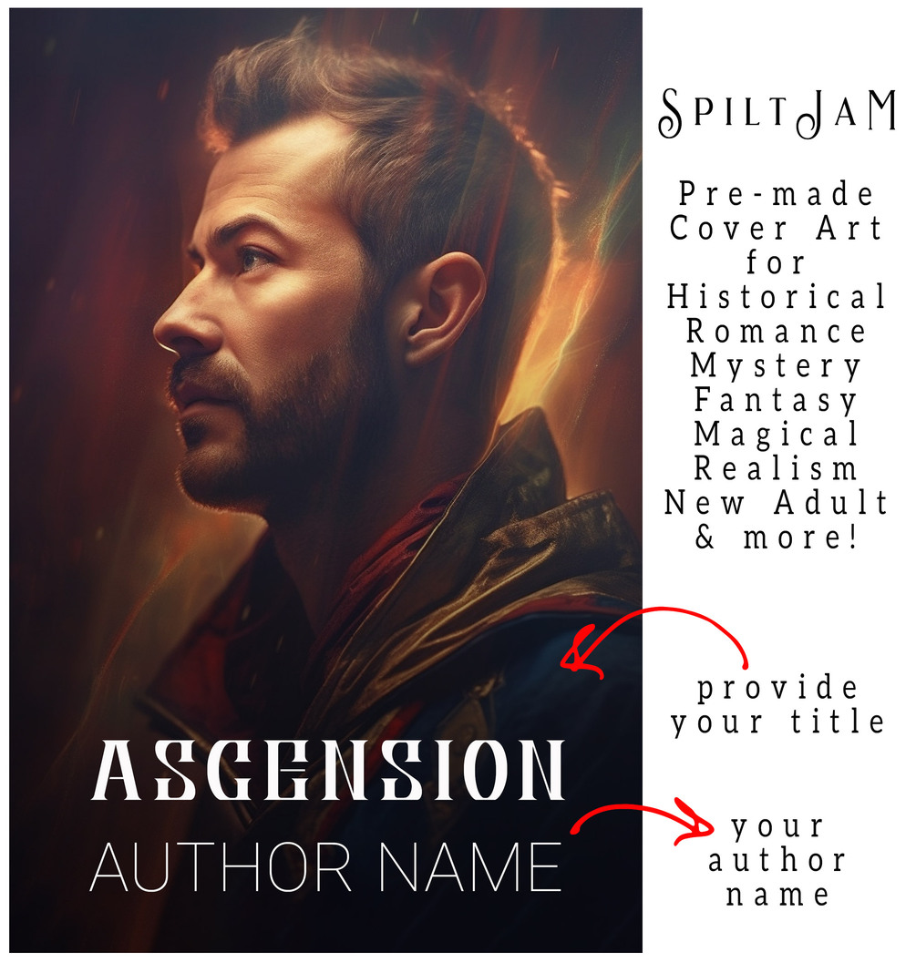 Ascension - Premade Cover Art Superhero LitRPG Science Fiction SF