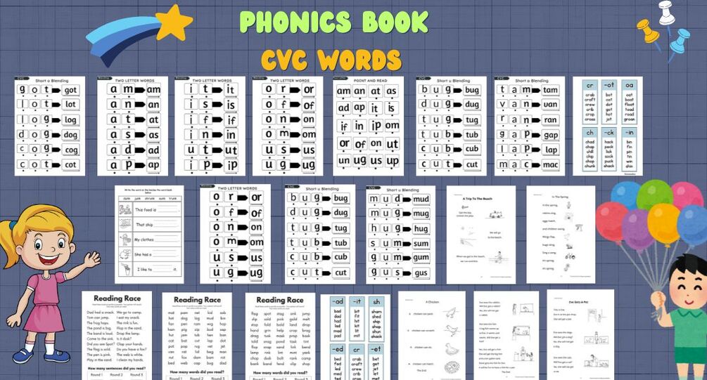 Phonics Book | CVC Words