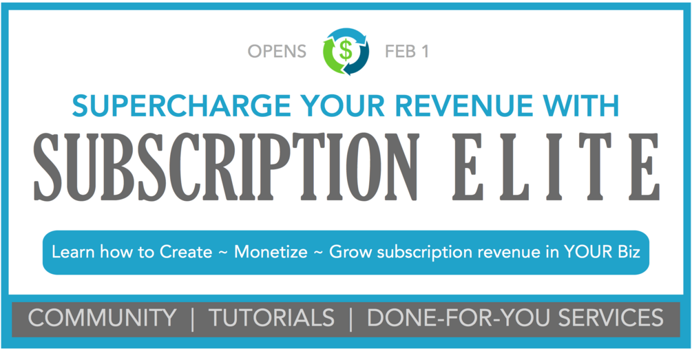 SUBSCRIPTION ELITE STANDARD PLAN