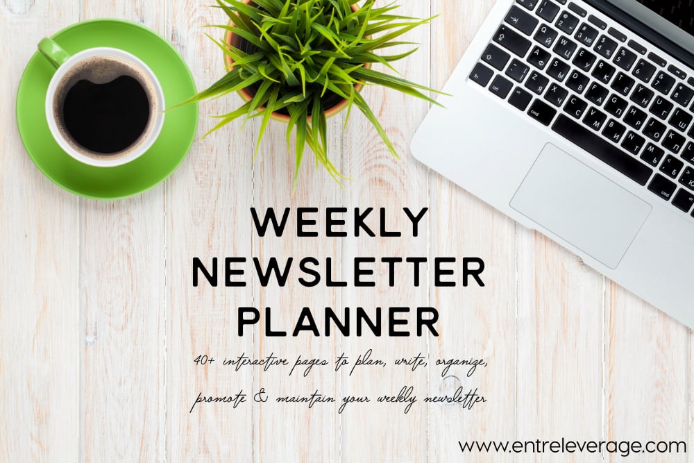 Weekly Newsletter Planner