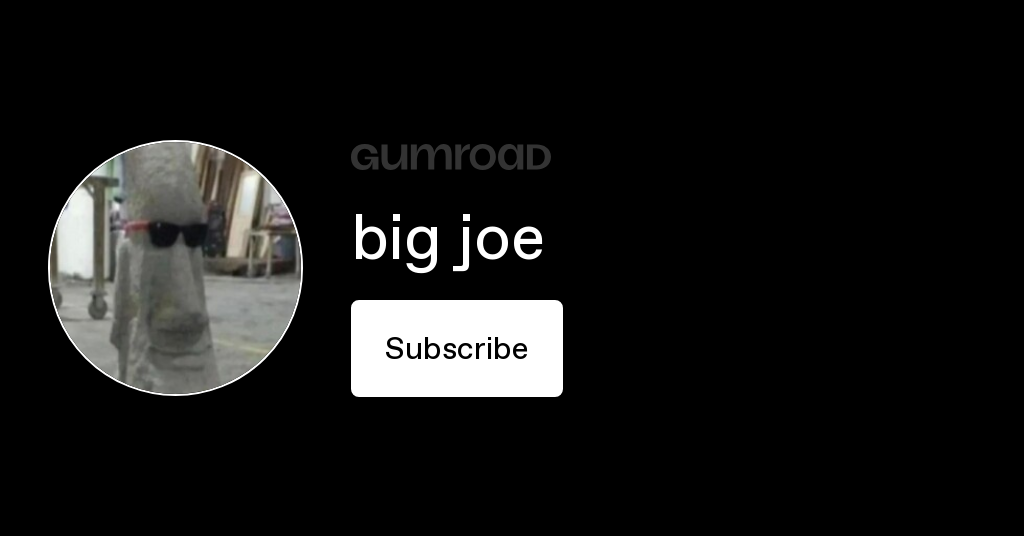 big joe