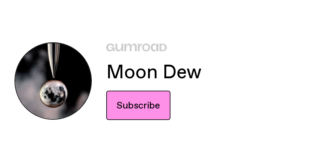 Moon Dew