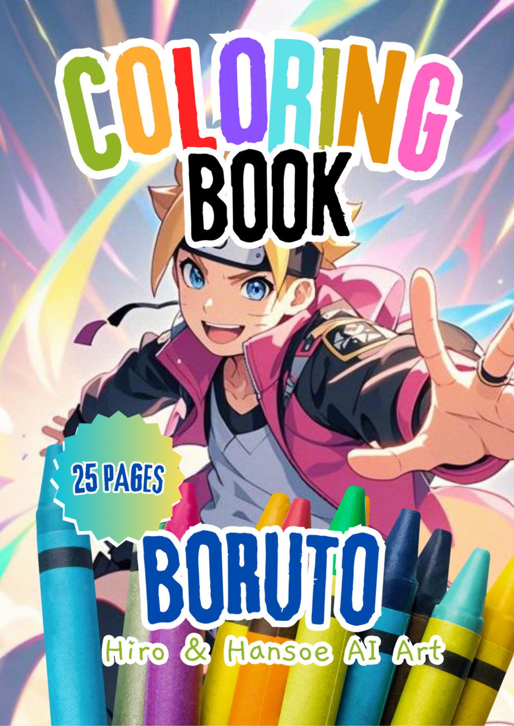 Boruto Collection Coloring Pages / Coloring Book / Coloring For Kids ...