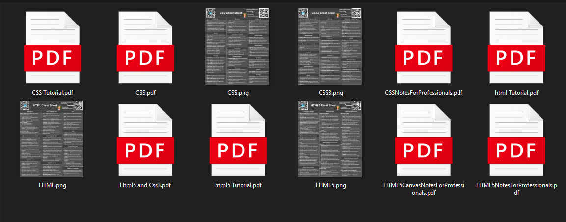 Frontend Package (HTML, HTML5, CSS, CSS3)
