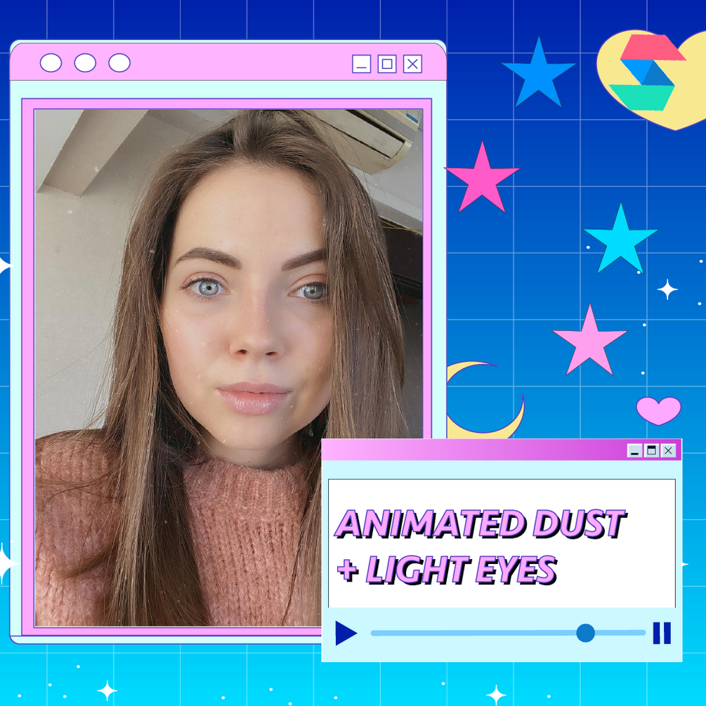 Animated Dust + Lighten Eyes With Color Change (Materials)