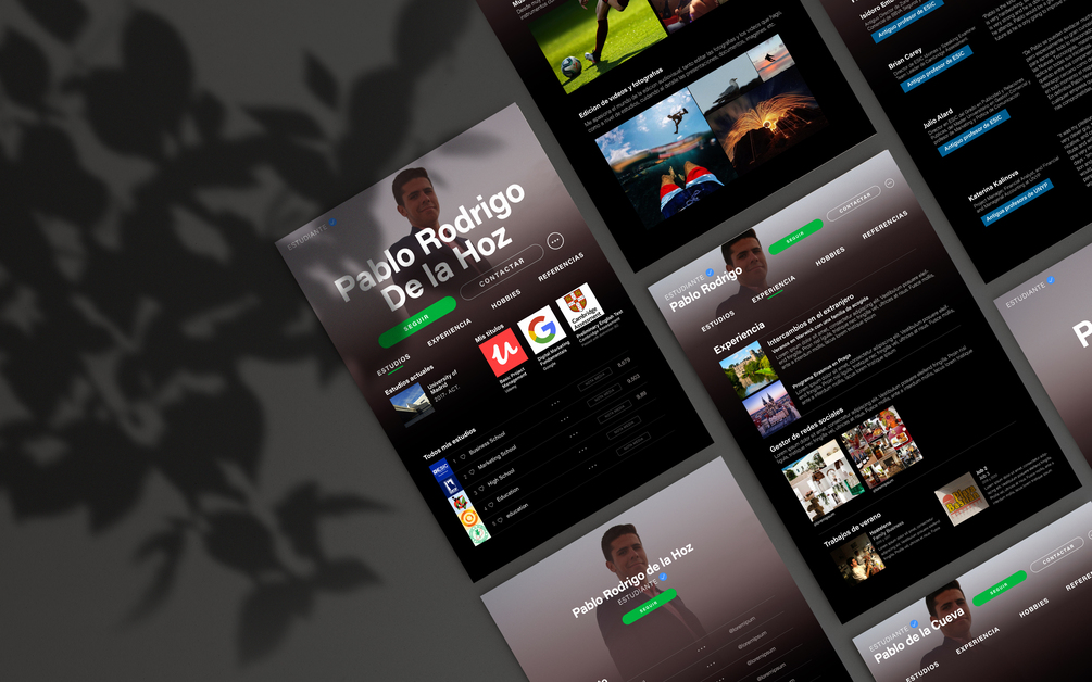 Spotify CV Template