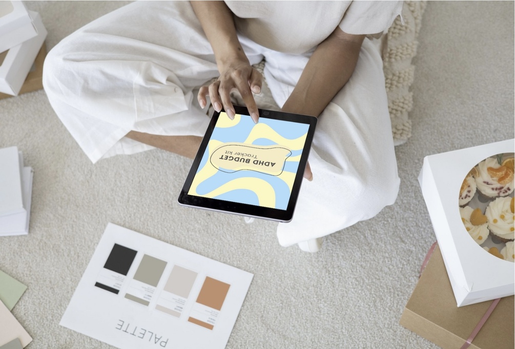 ADHD Budget Tracker Kit – Calm & Printable Financial Planner for ...