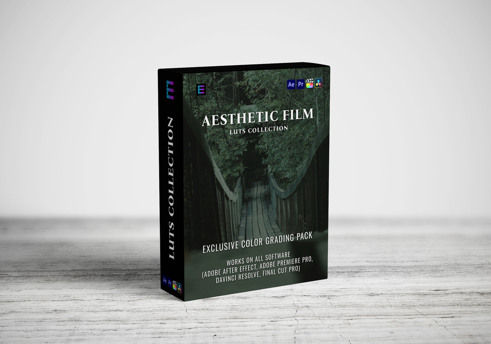 Aesthetic Film LUTS Color Grading Pack
